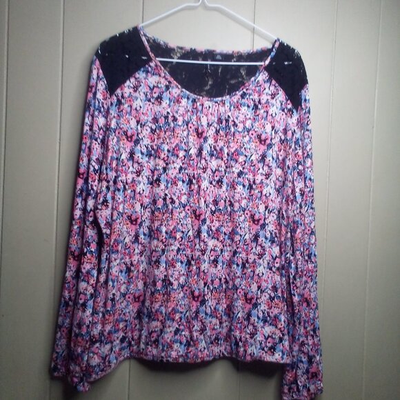 new directions | Tops | New Directions Blouse Pxl Petite Xl Long Sleeve ...